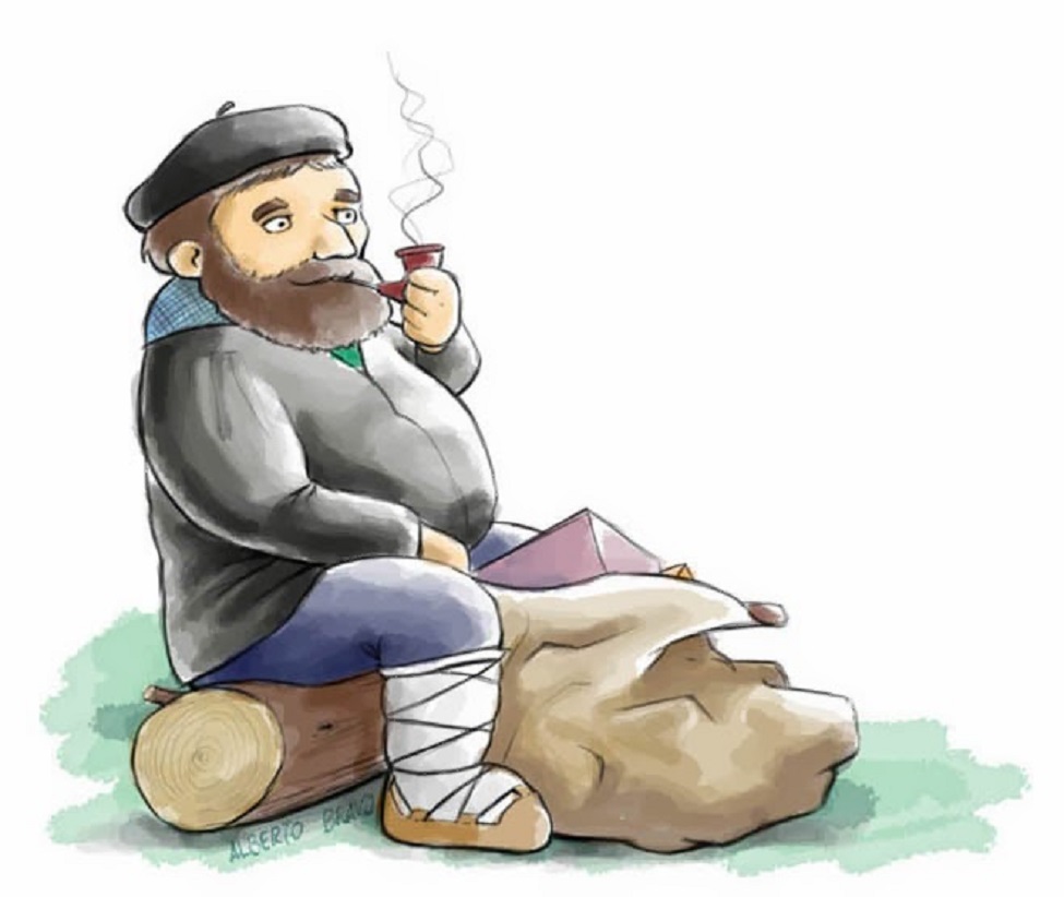 ANA ANIMACIÓN Y EL OLENTZERO EN THE SUNDAY MARKET