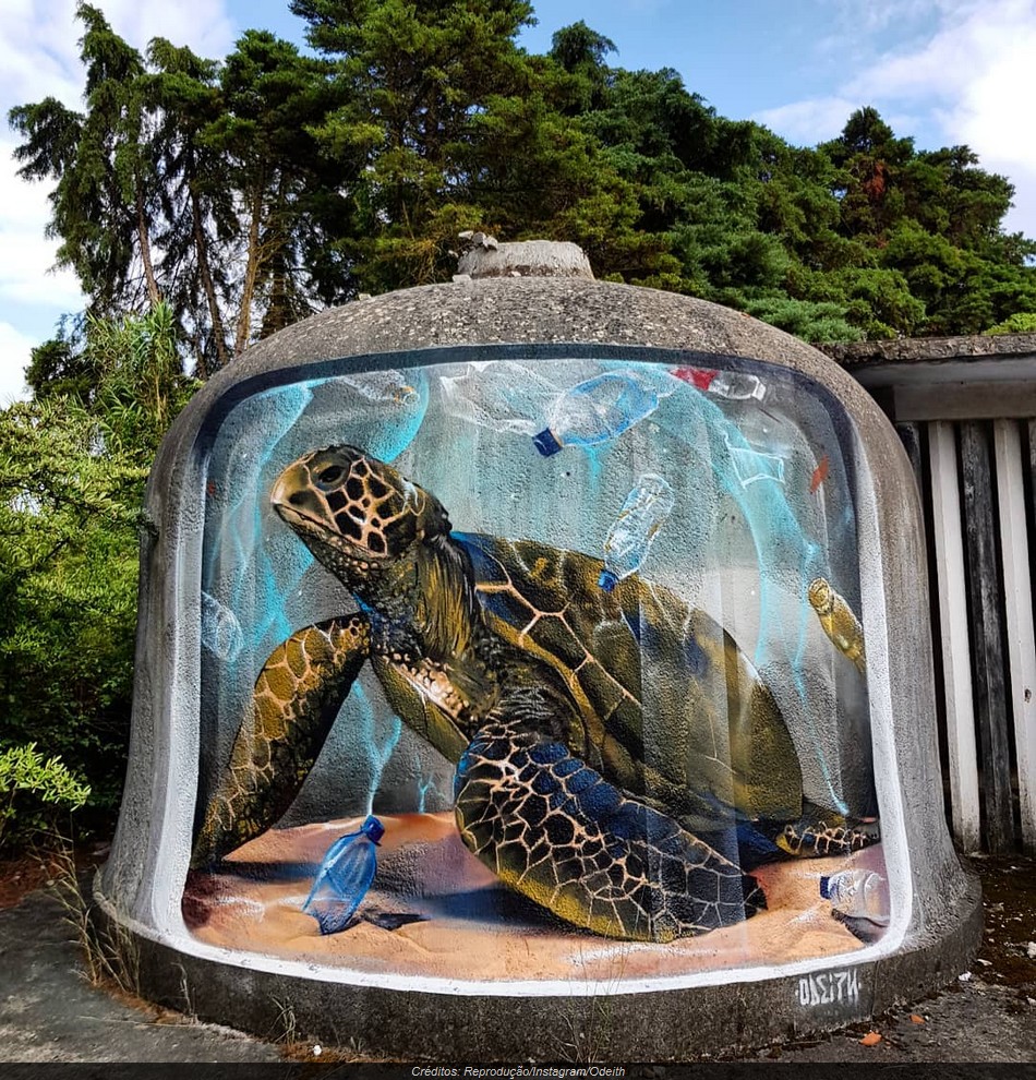 Sergio Odeith es un mago del grafitti potugués. Su obra en pura magia.